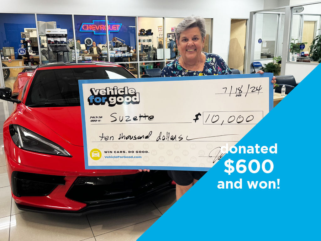 Vehicle for Good | Win Cars. Do Good.