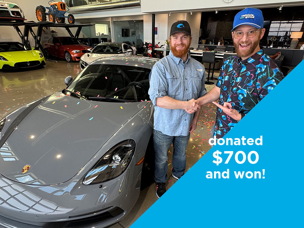 Vehicle for Good | Win Cars. Do Good.