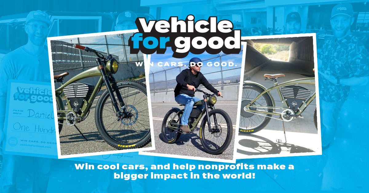 Vehicle for Good | Win Cars. Do Good.
